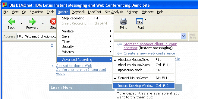 eValid -- (IBM) Lotus SameTime 7 Chat Record/Play Support eValid -- (IBM) Lotus SameTime 7 Chat Record/Play Support