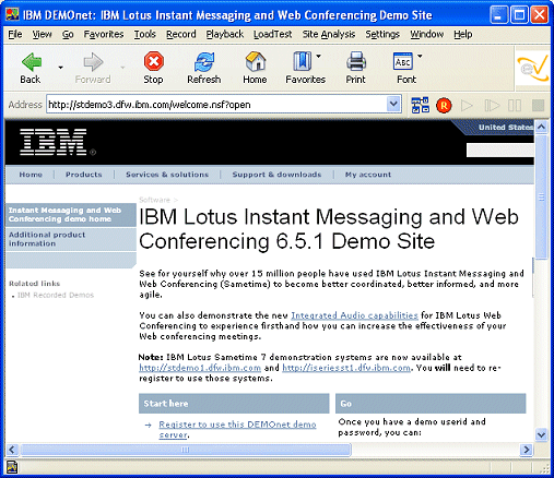 eValid -- (IBM) Lotus SameTime 7 Chat Record/Play Support eValid -- (IBM) Lotus SameTime 7 Chat Record/Play Support