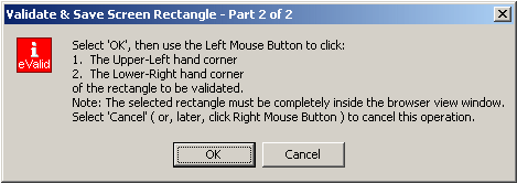 eValid -- Validating a Pulldown Menu Passage